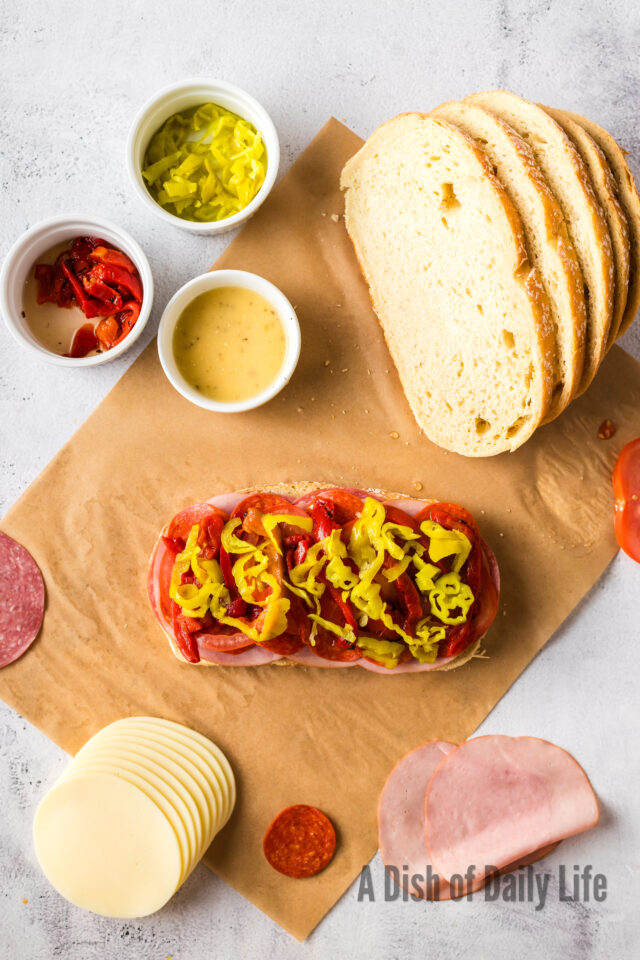 Grilled Italian Panini with Hormel Pepperoni