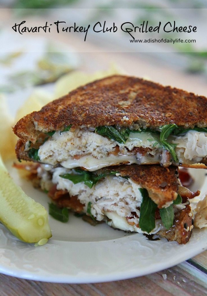 Turkey Club Havarti Grilled Cheese
