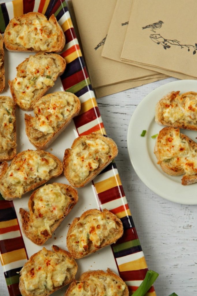 Hot Clam Canapes - A Dish of Daily Life