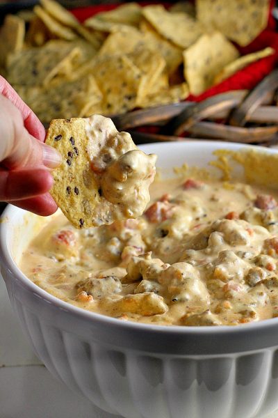 Sausage Cheese Dip - A Dish of Daily Life