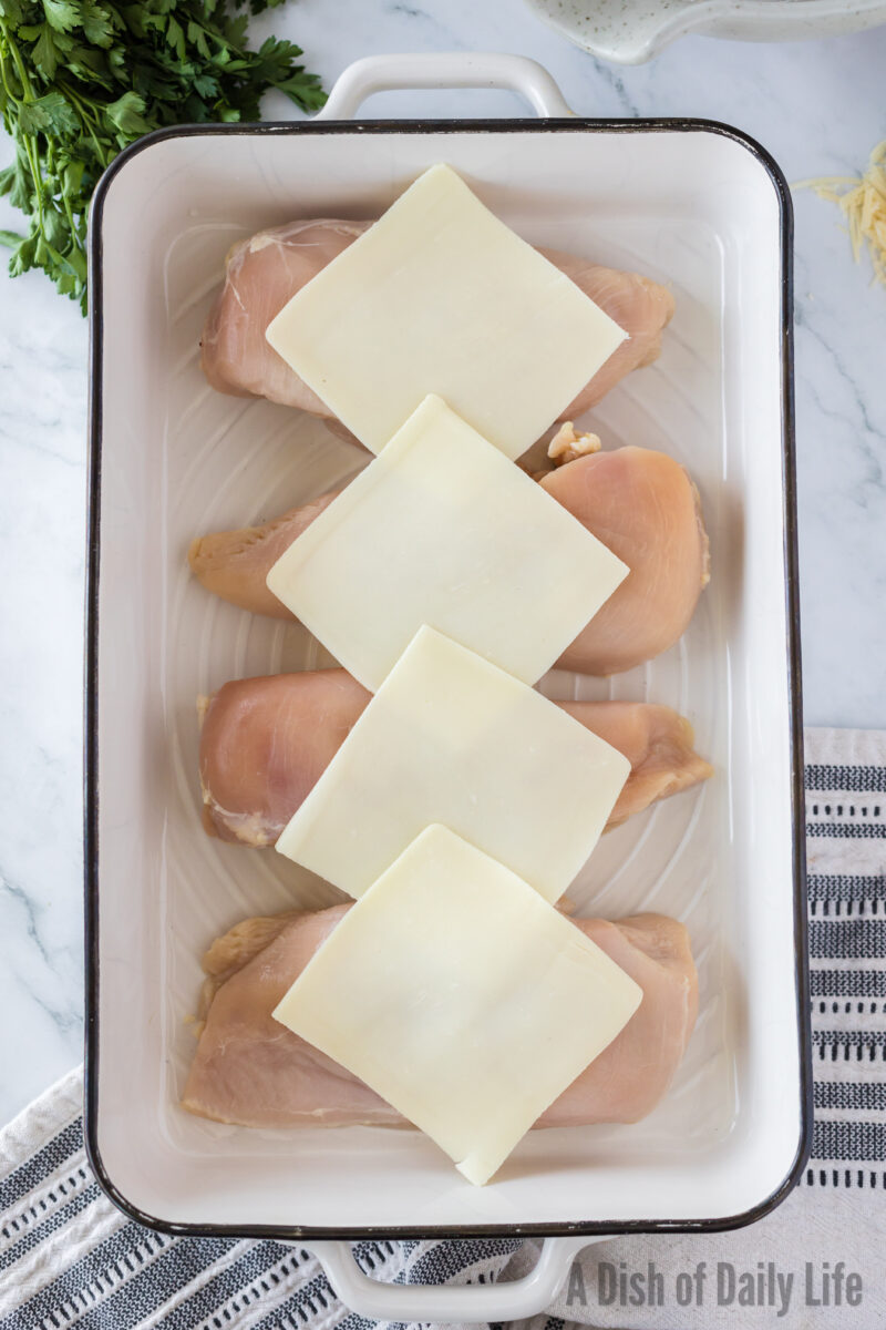 Smothered Cheesy Sour Cream Chicken - A Dish of Daily Life